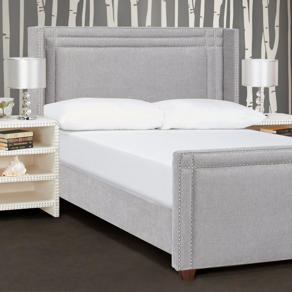 Willa Arlo Interiors Janna Upholstered Wingback Bed And Reviews Wayfair